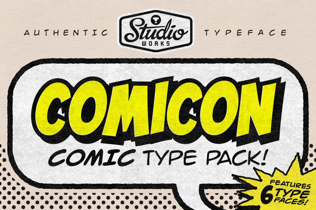 Comicon | Comic Type Pack! - Sean Thorenson
