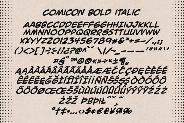 Comicon | Comic Type Pack! - Sean Thorenson
